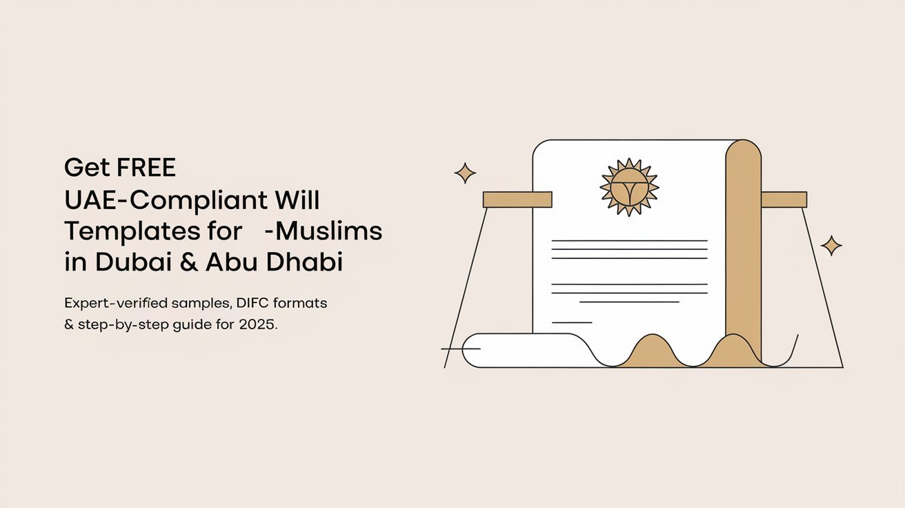 Sample Will Templates: DIFC and ADJD Courts in UAE [2026]